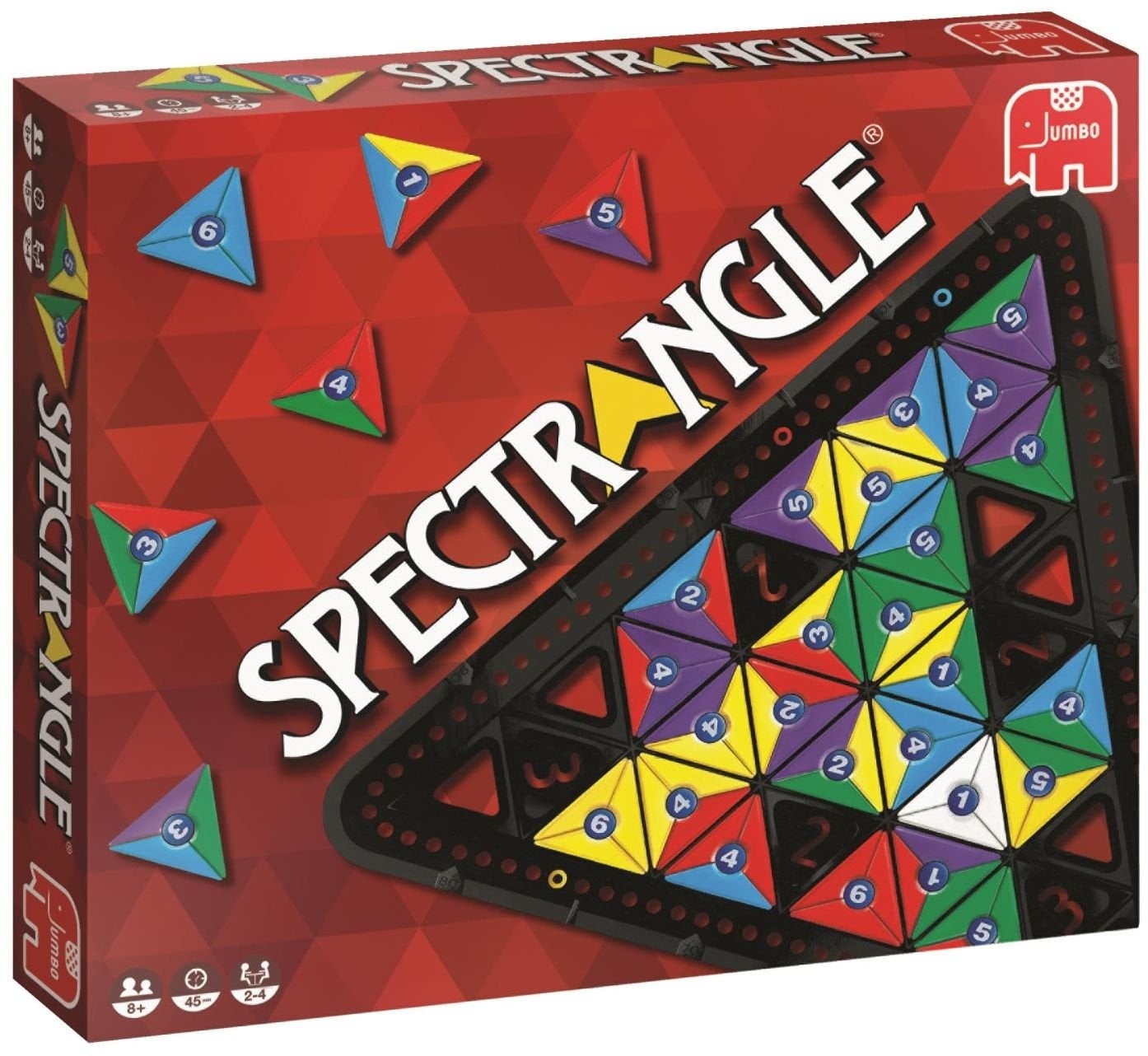 Jumbo 19574 Spectrangle Family Game - Walmart.com