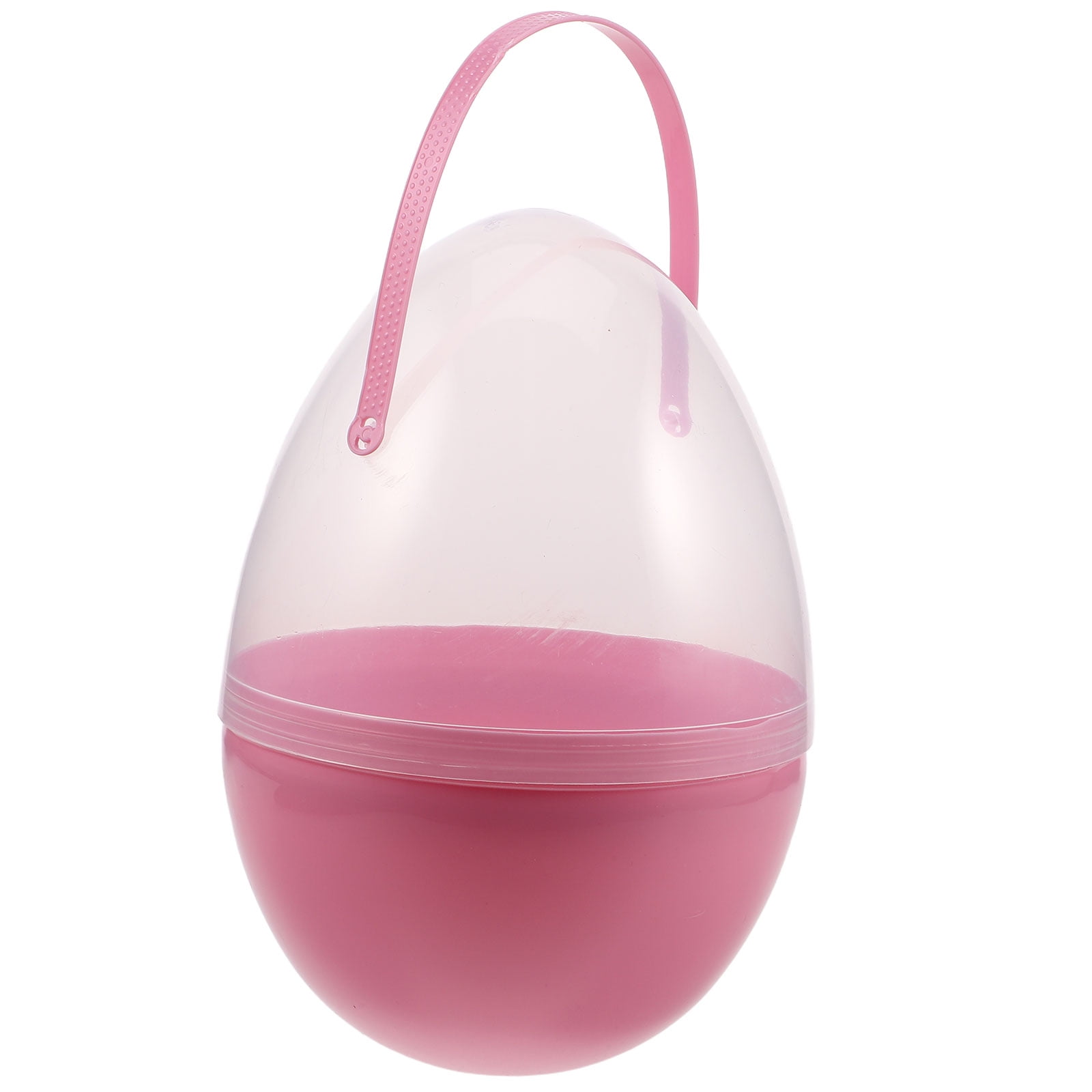 Jumbo 25cm Easter Easter Hunt Basket Stuffers Filler Clear Plastic ...