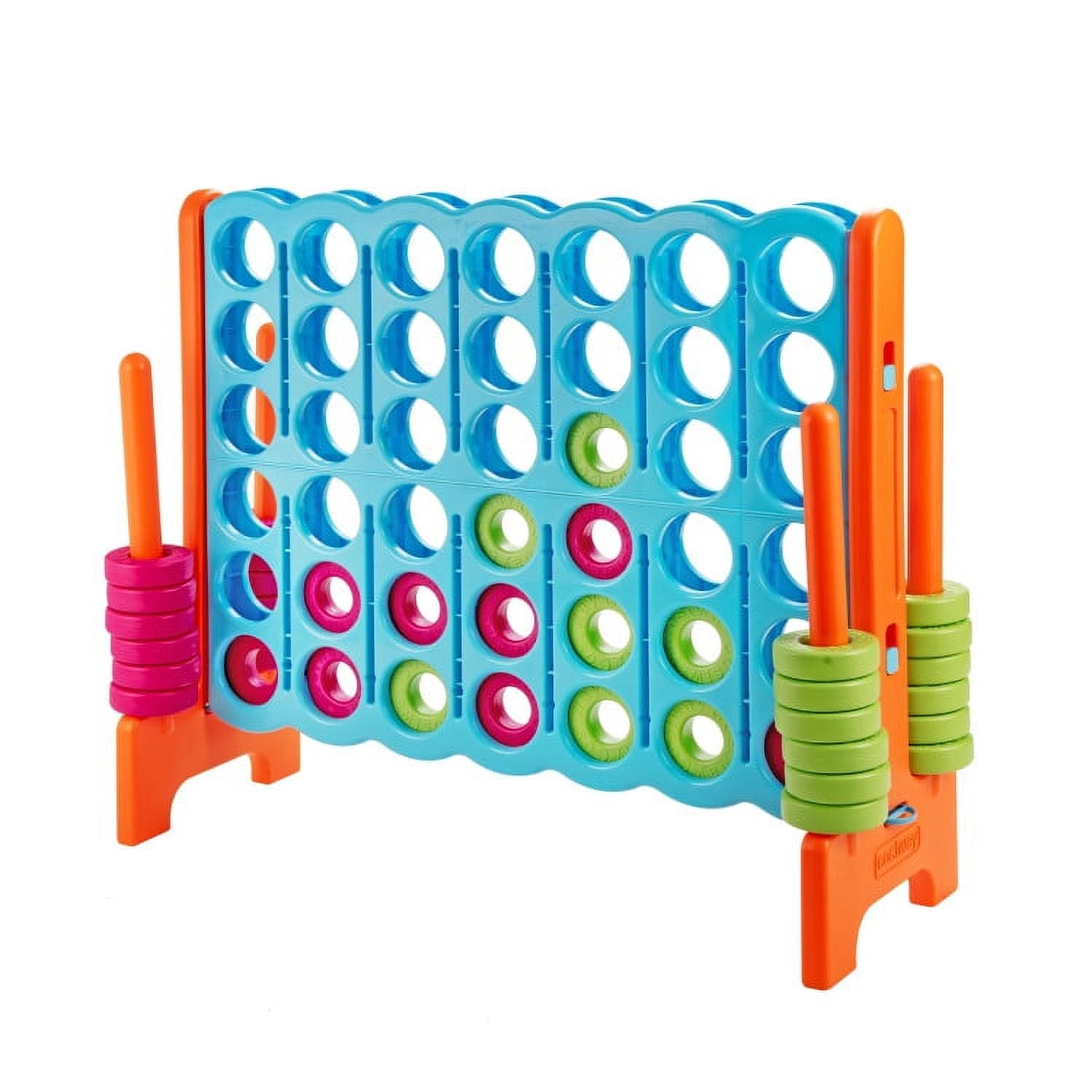 Jumbo 4 to Score 4 In A Row Giant Game Set Kids Adults Family Fun W 42 jumbo-4-to-score-4-in-a-row-giant-game-set-kids-adults-family-fun-w-42