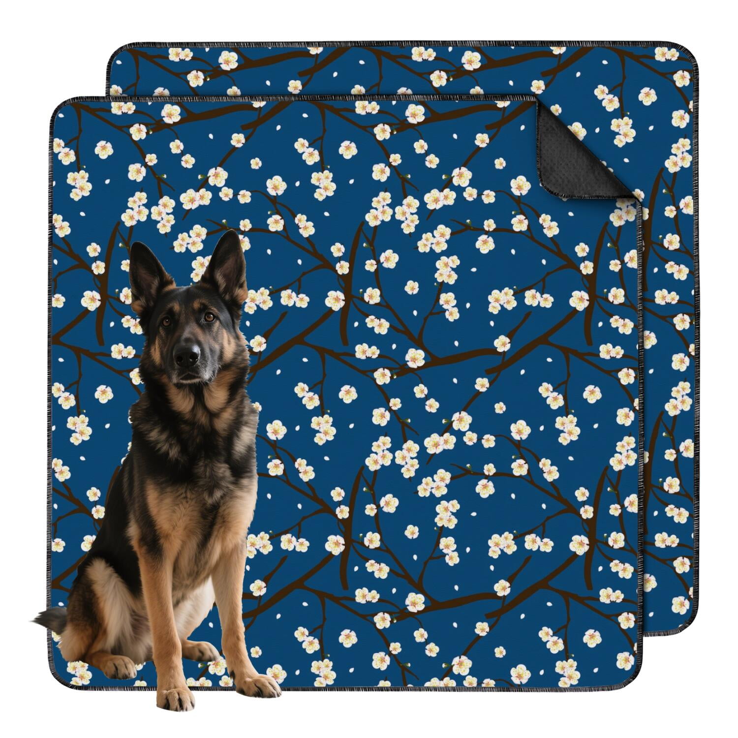 Jumbo 48x48 Inch Washable Dog Pads 2-Count, Heavy Duty Reusable Puppy ...