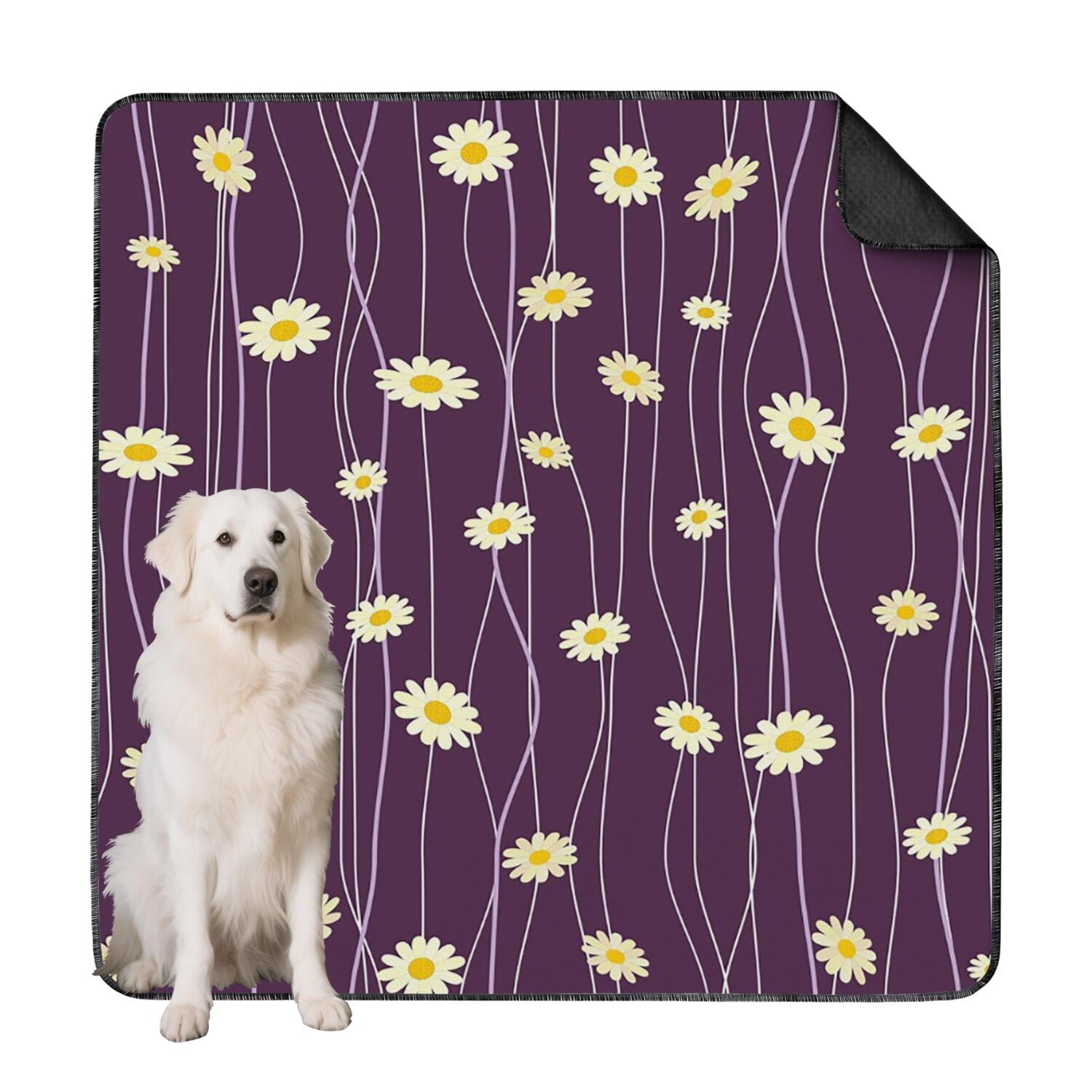Jumbo 72x72 Inch Washable Puppy Pad Reusable, Heavy Duty Absorbent Dog ...