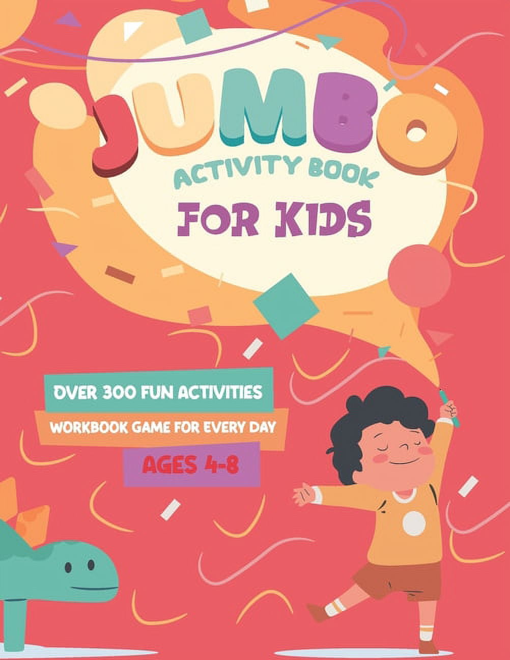 Jumbo Activity Book for Kids: Over 300 Fun Activities Workbook Game For ...