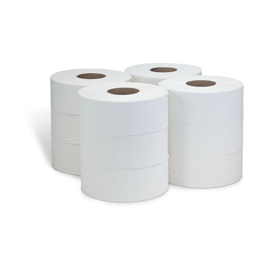 Jumbo Bath Tissue Rolls 1-Ply 12 Rolls/Case 369817 - Walmart.com