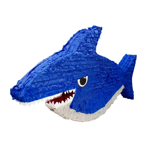 Jumbo Blue Shark Party Pinata, Traditionally Handcrafted - Walmart.com