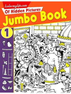Jumbo Book of Hidden Pictures For Kids - Walmart.com
