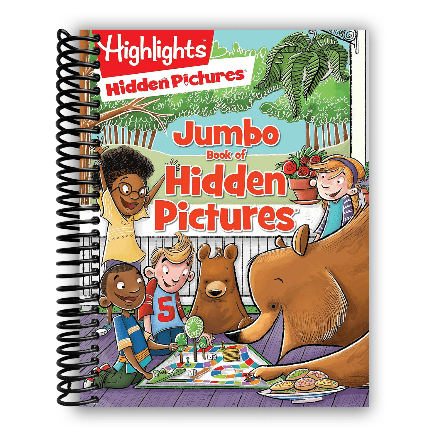 Jumbo Book of Hidden Pictures (Highlights Jumbo Books & Pads) (Spiral ...