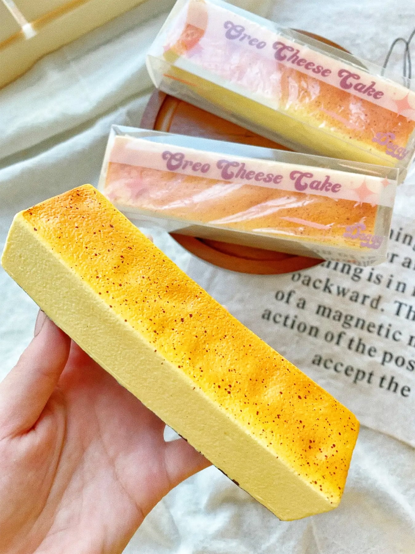Jumbo Butter Stick Squishy - Ultra Soft & Moist Fidget Toy for Stress ...