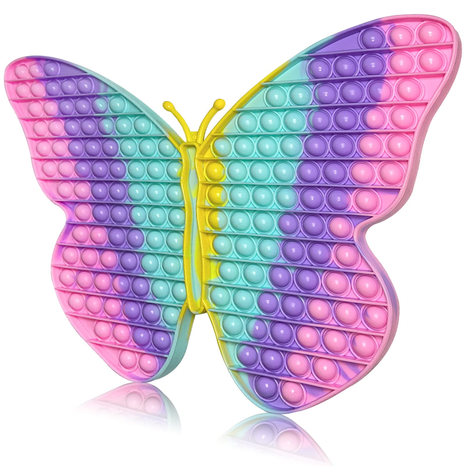 Jumbo Butterfly Pop for Teens Kids Girls, It is 15.75 Inch 162 Bubbles ...
