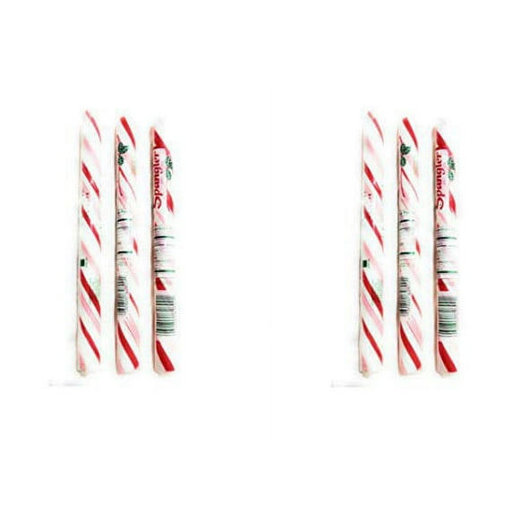 Jumbo Cane Sticks Peppermint Poles 3 Pack (6 Pack) - Walmart.com