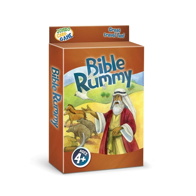Jumbo Card Games: Bible Rummy (Cards) - Walmart.com