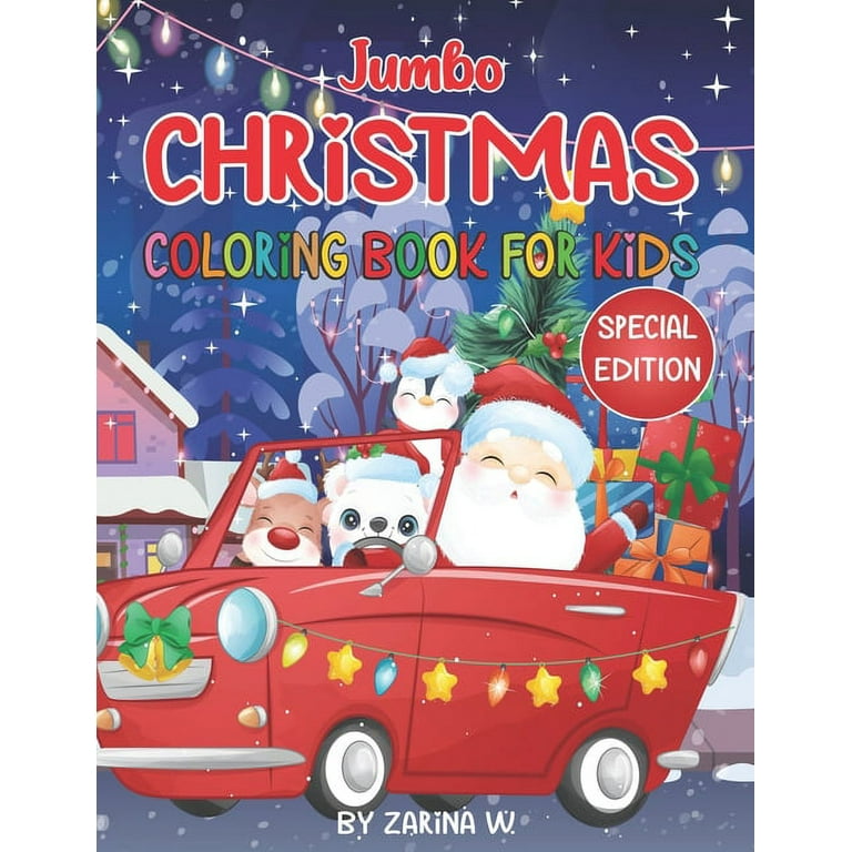 christmas theme coloring book