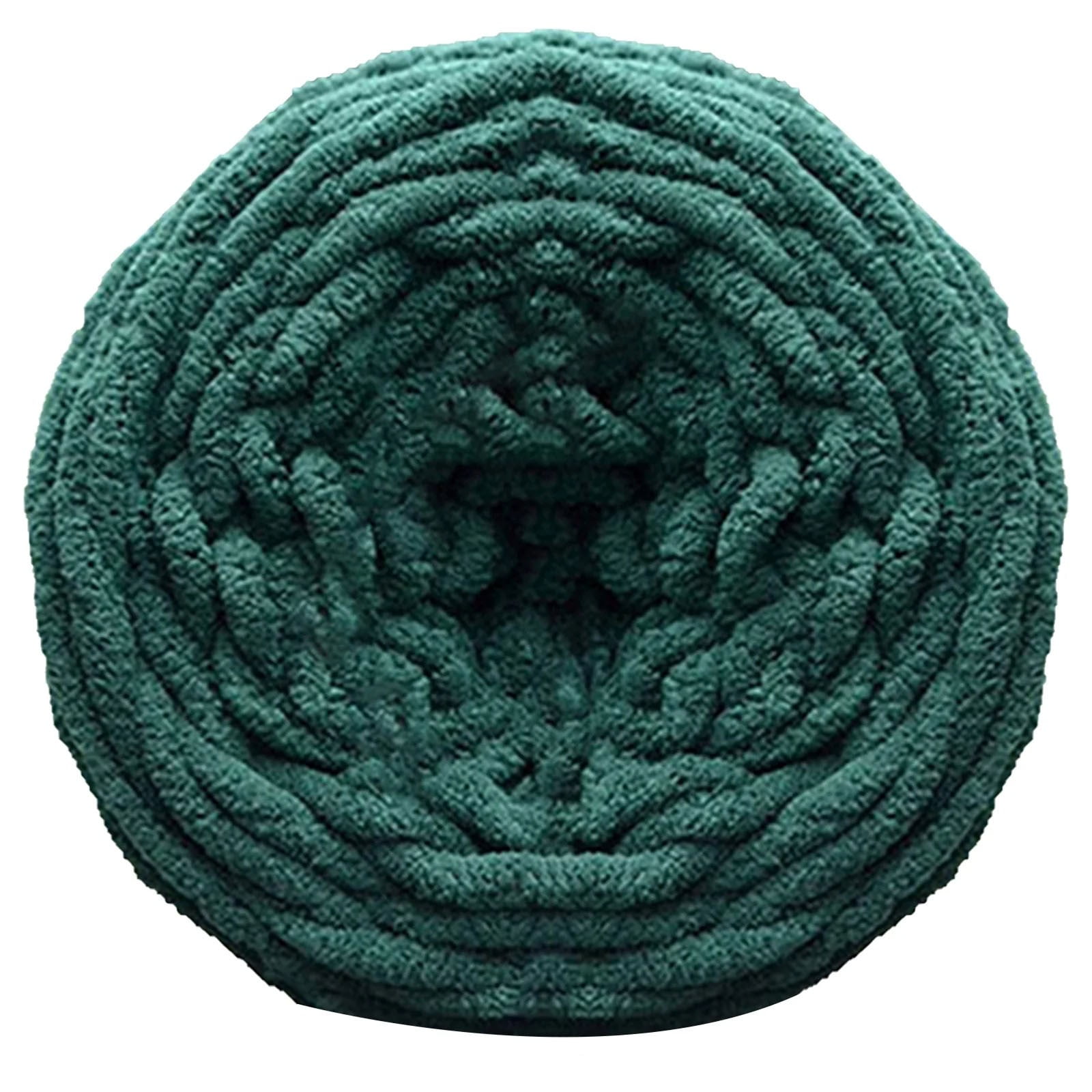 Jumbo Chunky Yarn for Hand Knitting - Super Thick Chenille Chunky Yarn ...