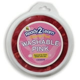 Jumbo Circular Washable Paint/Ink Pad, Pink, Set of 6 - Walmart.com
