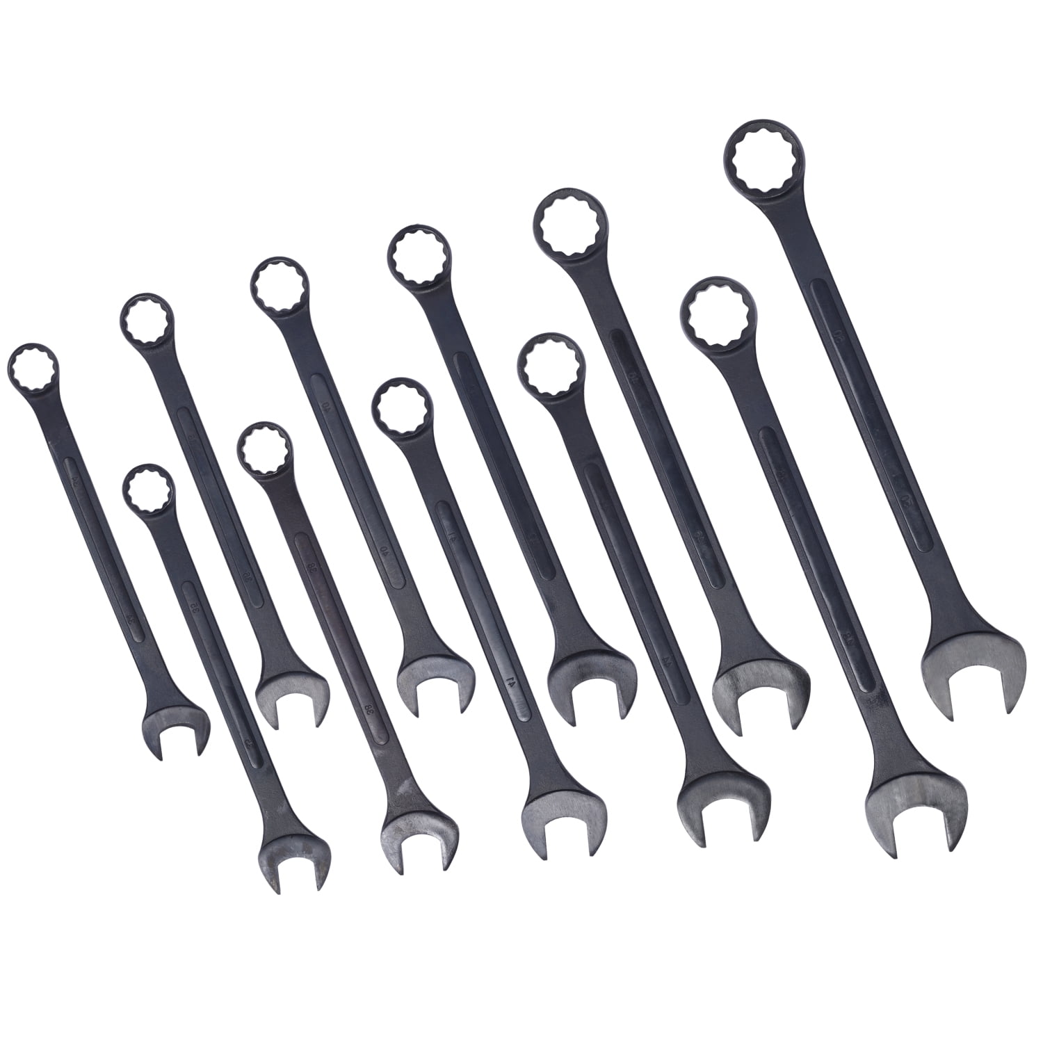 Jumbo Combination Wrench Set extra large Metric 11-piece 34 to 50mm ...
