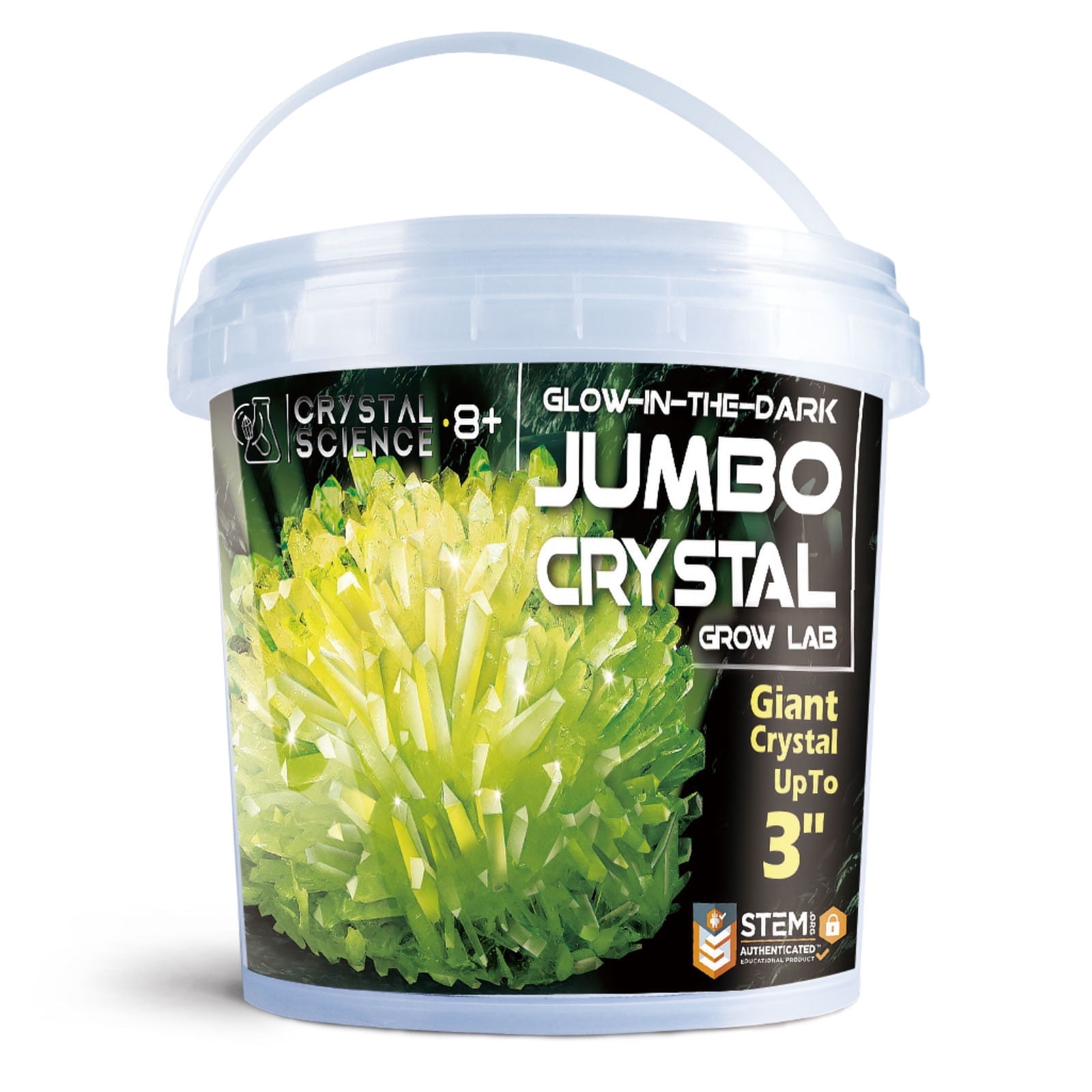 Piano Potato Crystal Growing Kit for Kid,Jumbo Glow-in-the-Dark Crystal ...