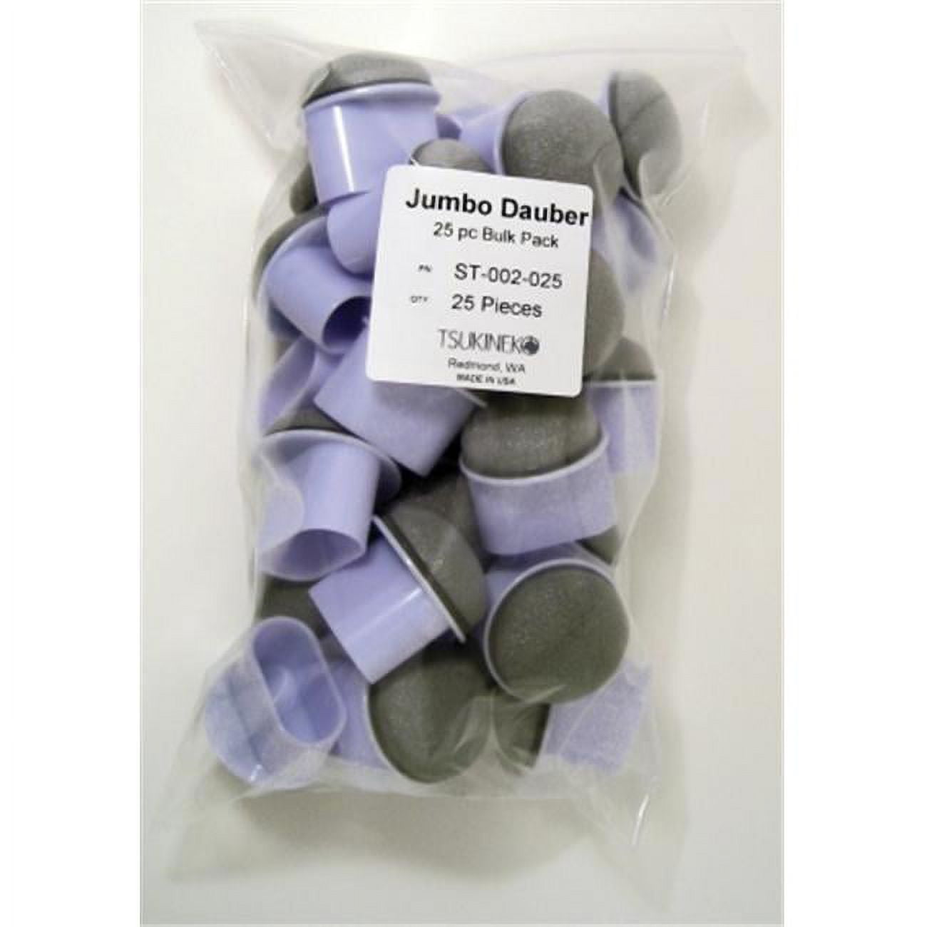 Jumbo Daubers 25/Pkg-1.5"X1.375"X.625" - Walmart.com