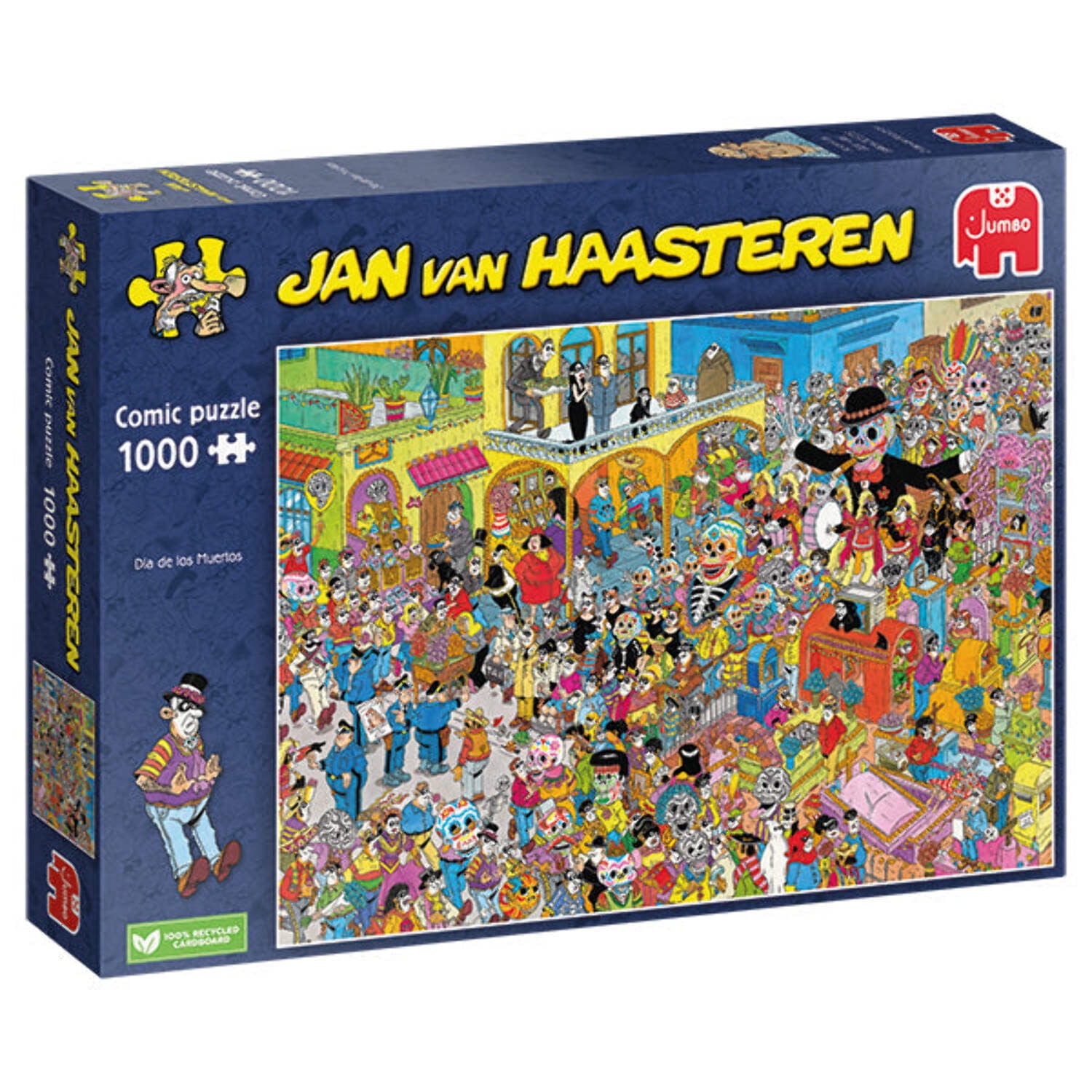 Jumbo Day of the Dead Jigsaw Puzzle by Jan van Haasteren - 1000 Pieces ...