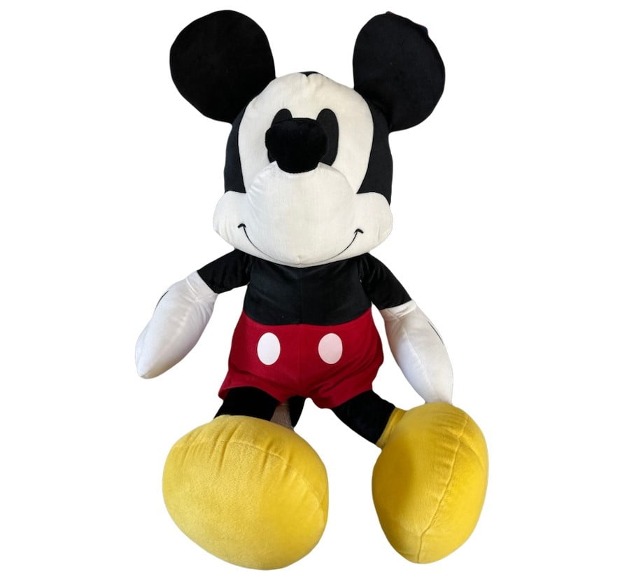 Jumbo Disney Mickey Mouse Plush Stuffed Animal 32in - Walmart.com