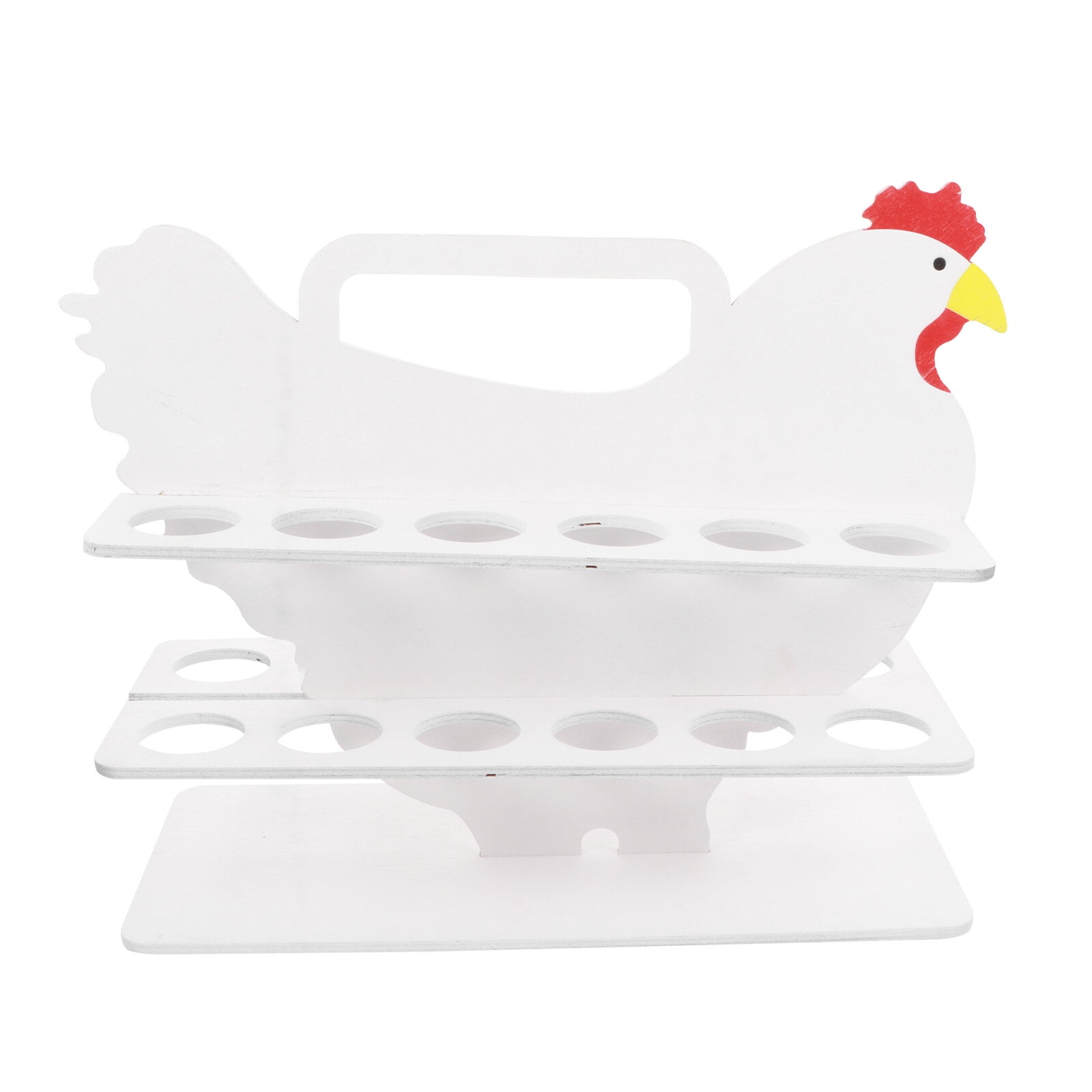 Jumbo Duck Egg Cartons Rack Chicken Shaped Creative Storage - Walmart.com