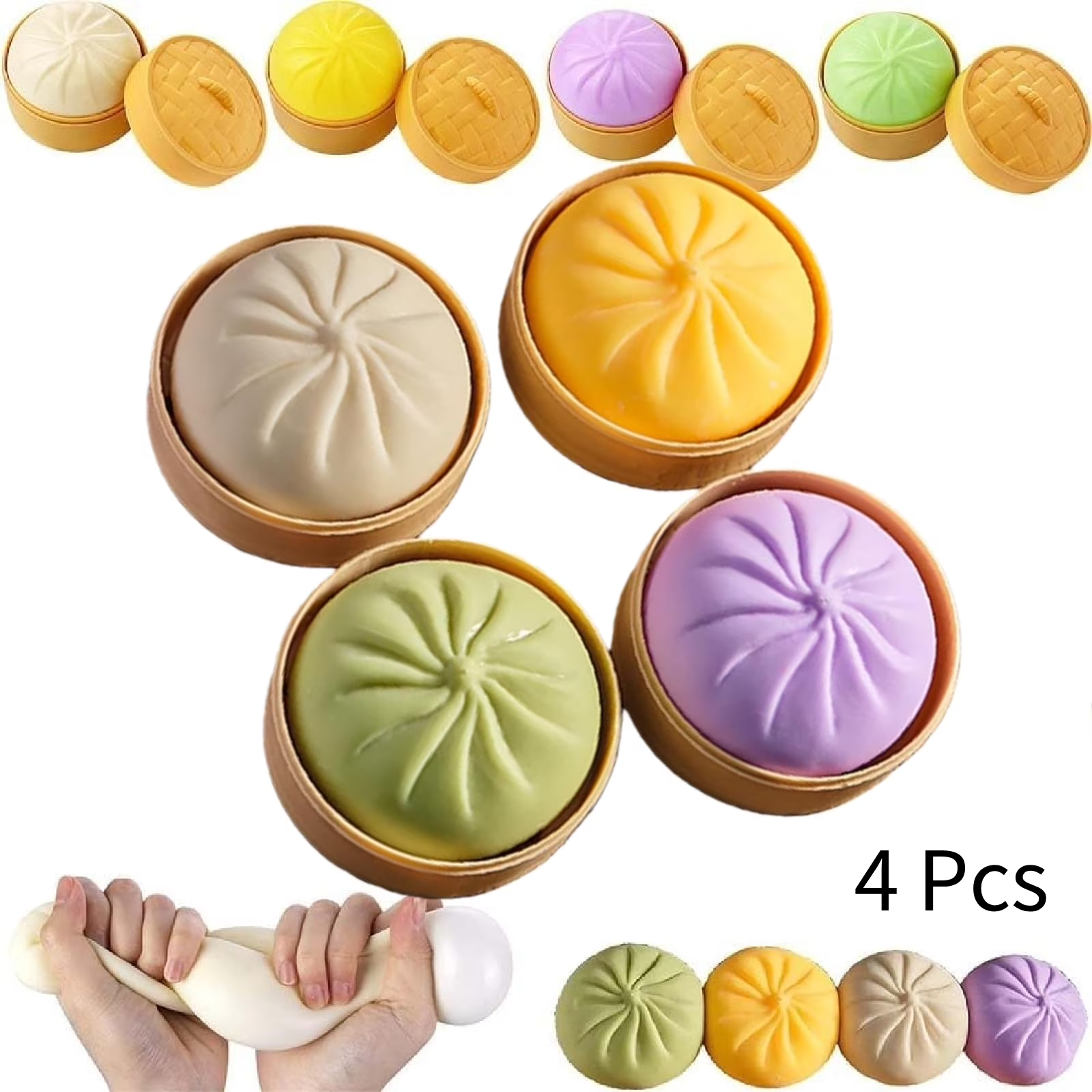 Jumbo Dumpling Taba Toys, Big Squishy Dumpling, Giant Mystery Dumpling ...