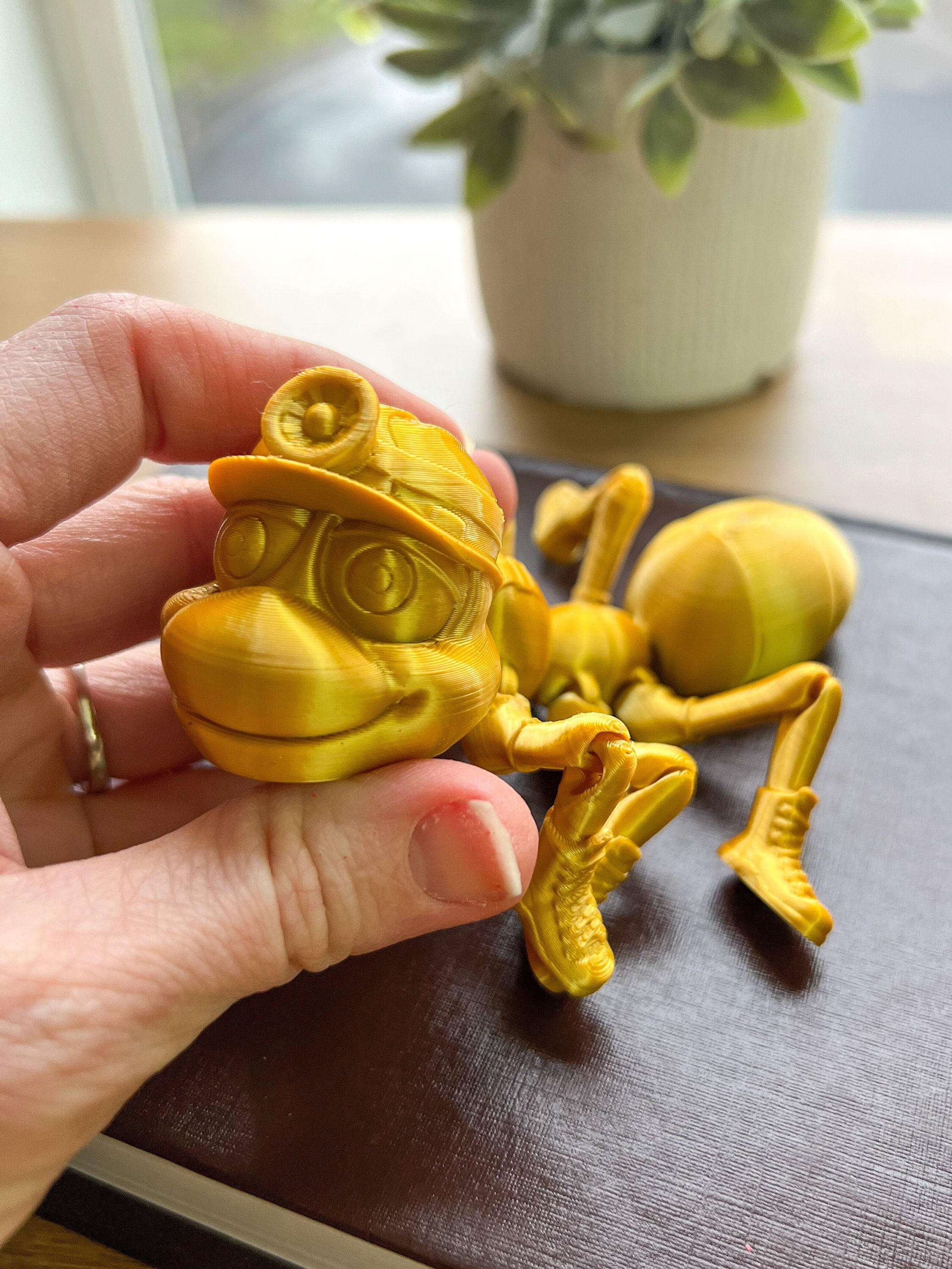 Jumbo Fidget ANT MINER | Flexible Articulating 3d Printed Friendly ...