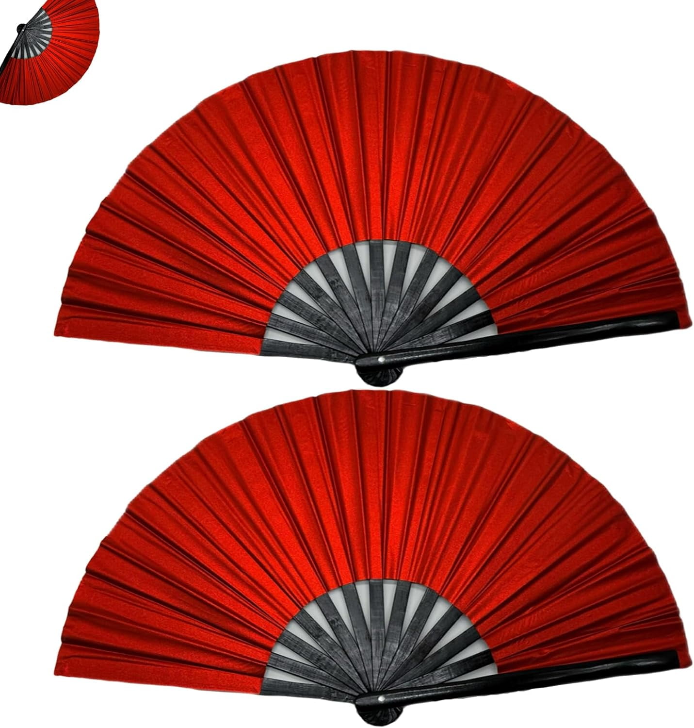 Jumbo Folding Line Dance Fan 2025 - Laser Color Changing Handheld Fan ...