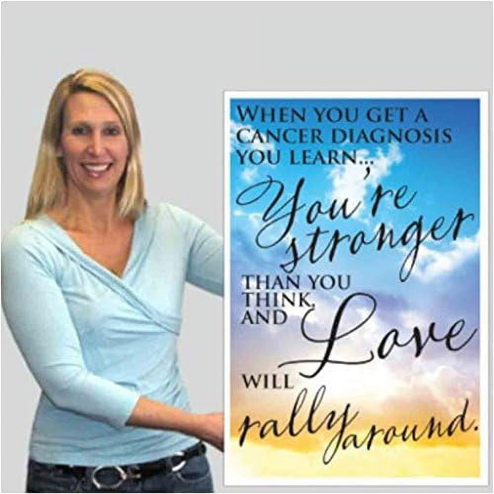 Jumbo Greeting Cards: Giant Get Well Card (Cancer Get Well) 2 feet x 3 ...