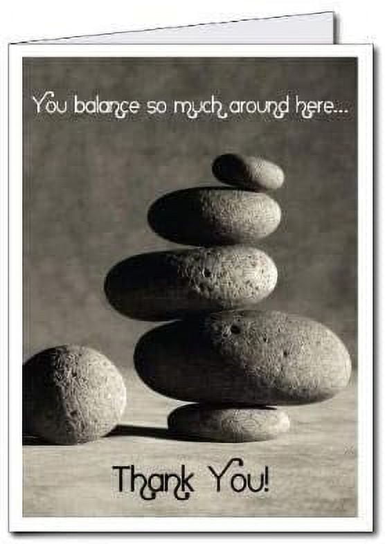 Jumbo Greeting Cards: Giant Thank You Card (Rocks), 2 feet x 3 feet ...