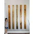 Jumbo Growth Chart Ruler Pink Paint Reach the Stars 1ft - Walmart.com