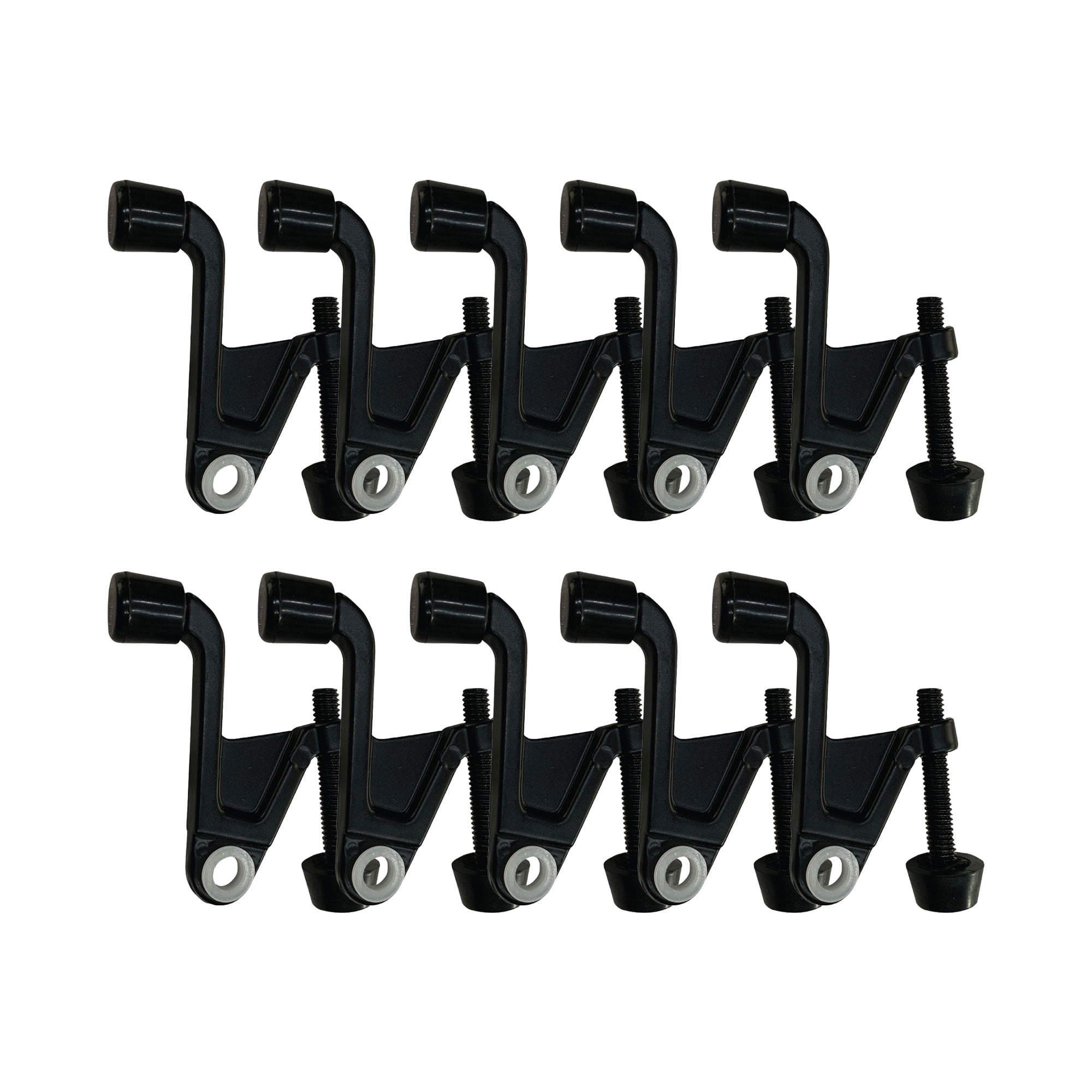 Design House 10-Pack Jumbo Hinge Pin Adjustable Door Stops with Rubber ...