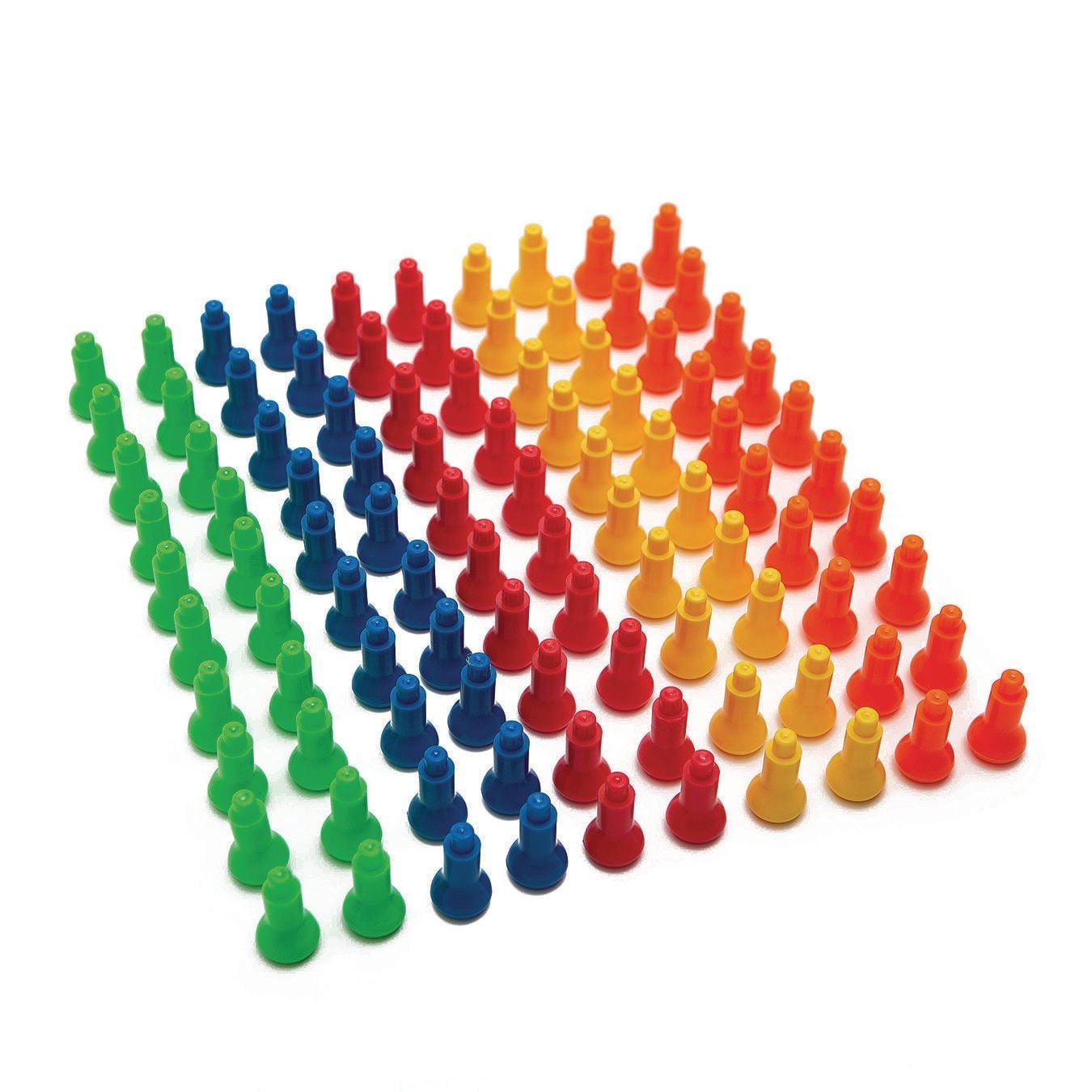 Jumbo Hold Tight™ Pegs for stacking sorting, and pegging (Set of 100 ...