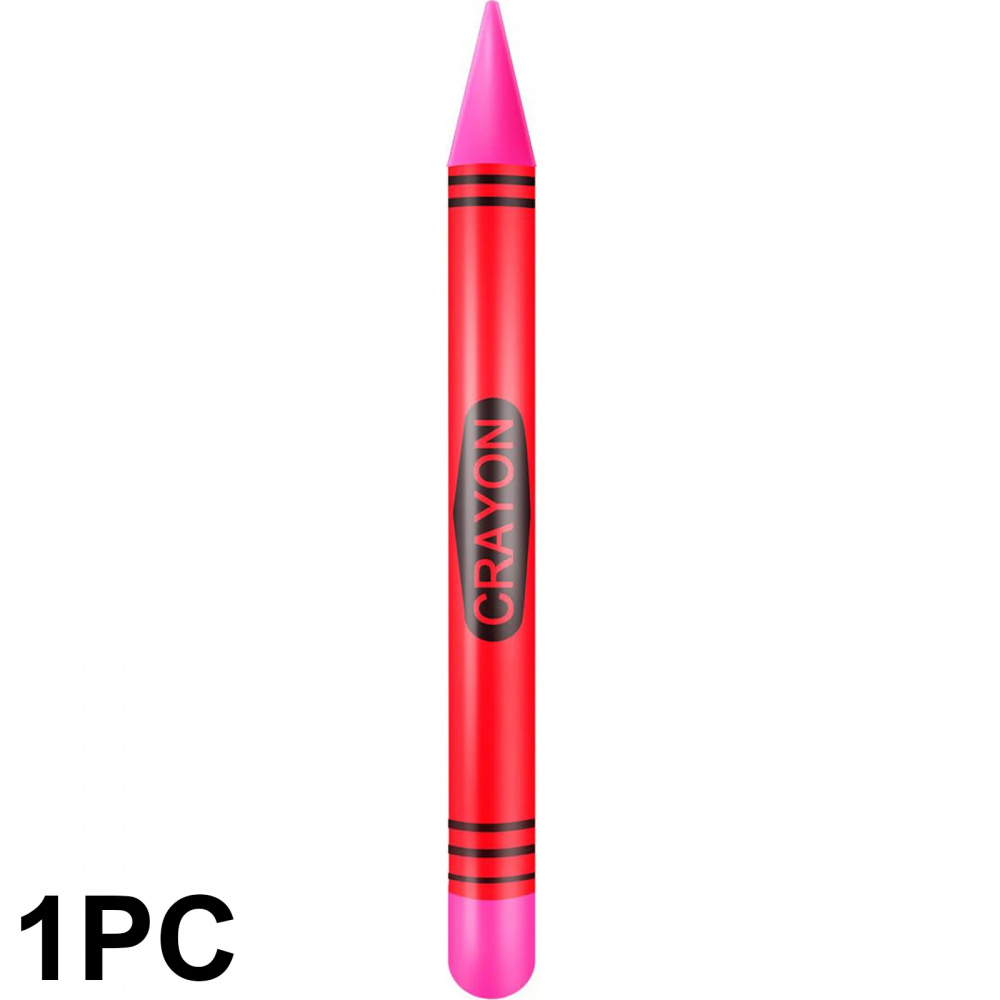 Jumbo Inflatable Crayon Balloon Neon Back to School Party Decoration ...