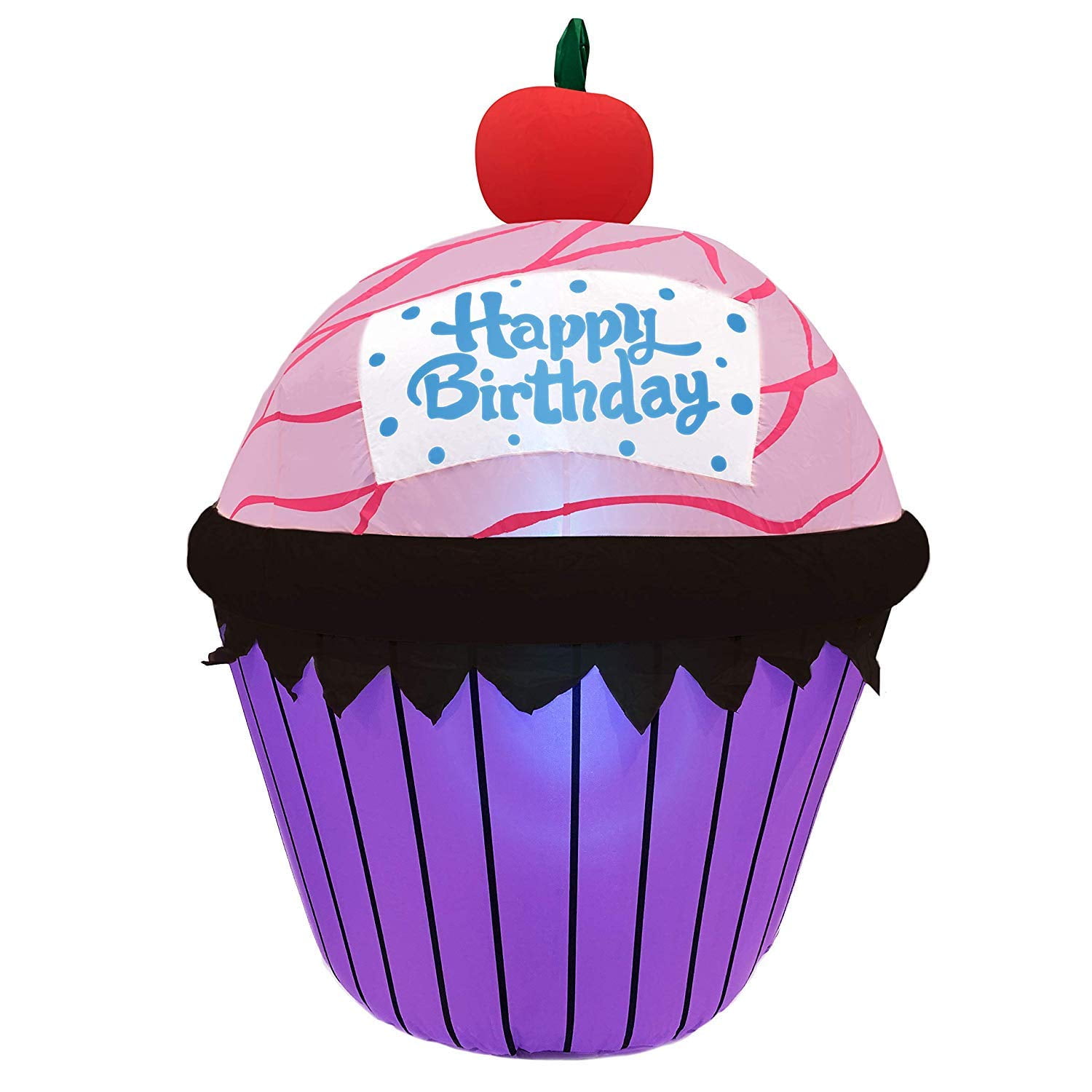 Jumbo Inflatable Happy Birthday Cup Cake | Extra Large Birthday ...