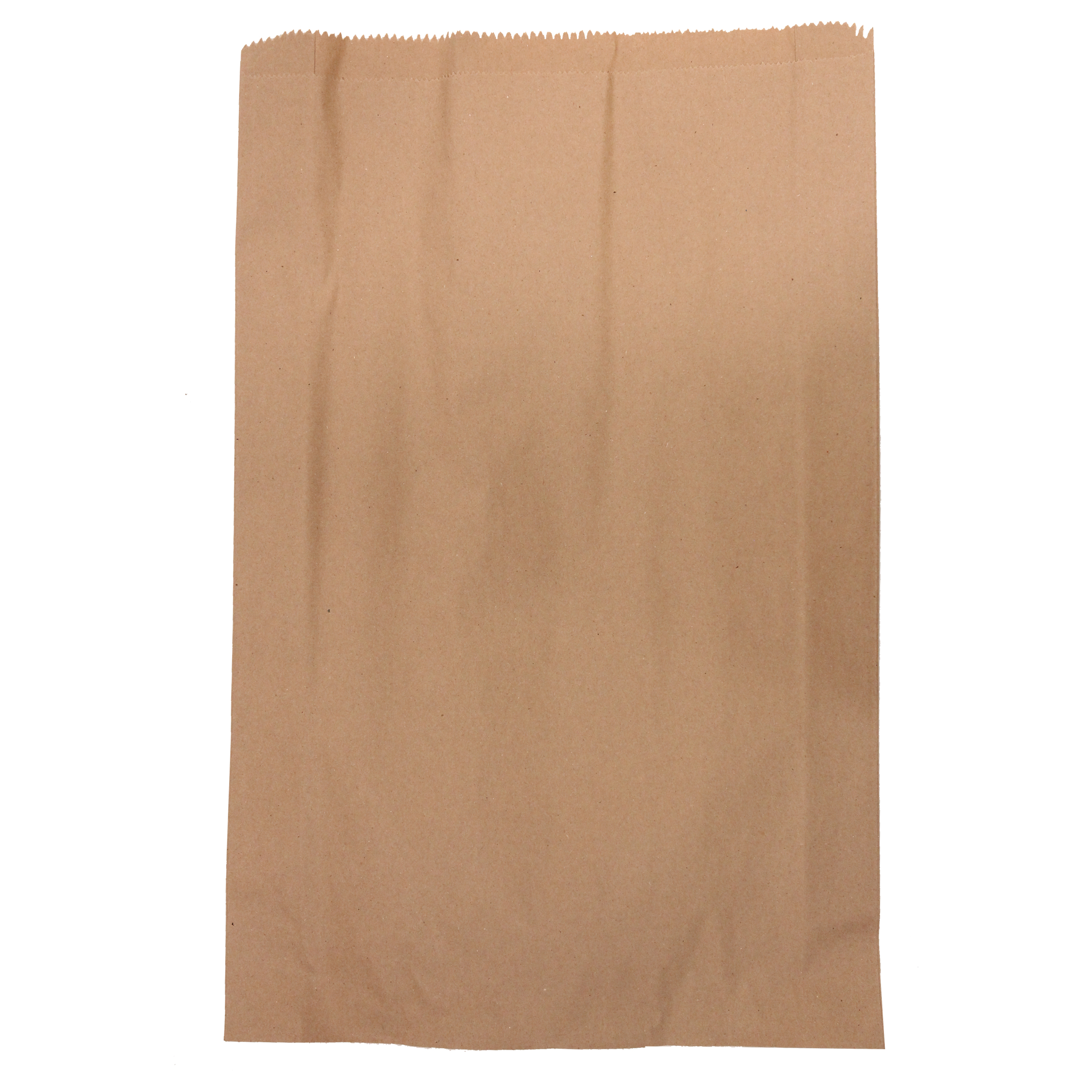 Jumbo Natural Kraft Paper Merchandise Bags - 17”W x 3”D x 24”H - Case ...