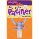 Jumbo Pacifier Adult Halloween Accessory - Walmart.com