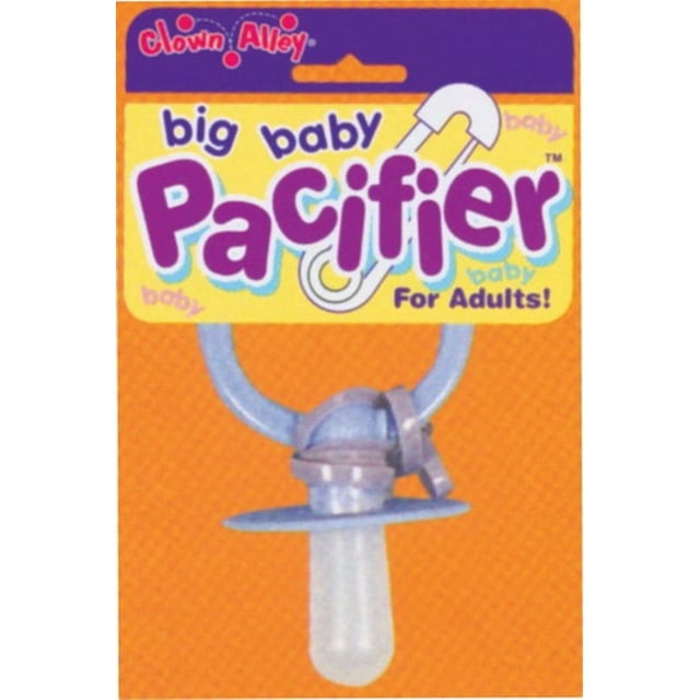 Jumbo Pacifier Adult Halloween Accessory - Walmart.com
