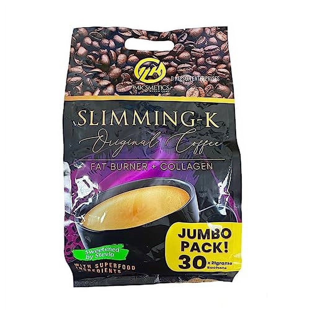 Jumbo Pack MK Slimming-K Coffee with Collagen, 30 Sachets - Walmart.com