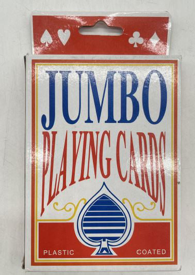 Jumbo Playing Cards - Walmart.com