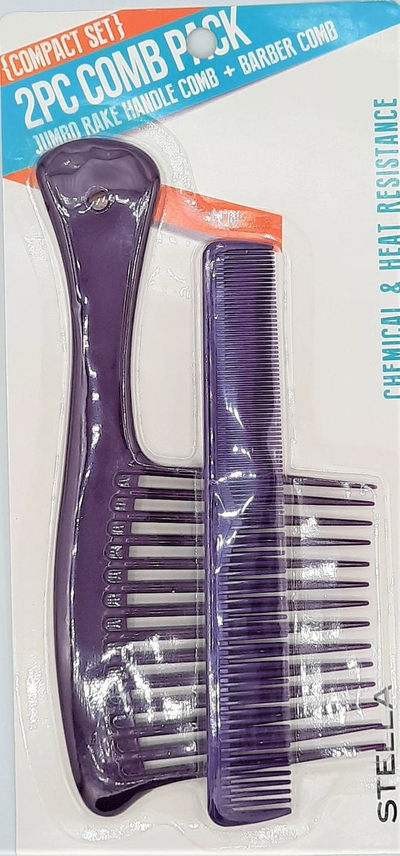 Jumbo Rake and Barber Comb Combo Set - Walmart.com