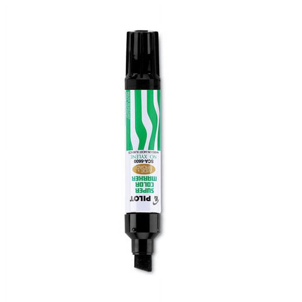 Jumbo Refillable Permanent Marker, Broad Chisel Tip, Black | Bundle of ...