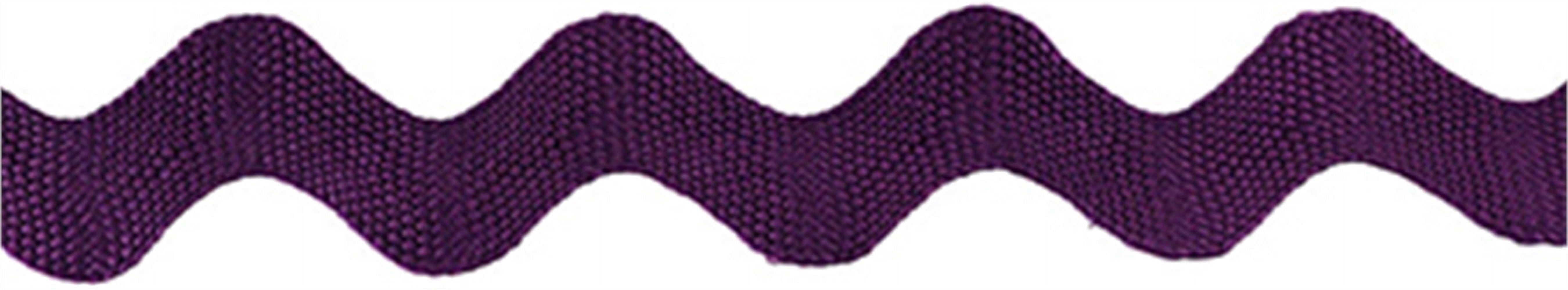Jumbo Rick Rack Trim 1-1/8" X 6ft - Purp - Walmart.com