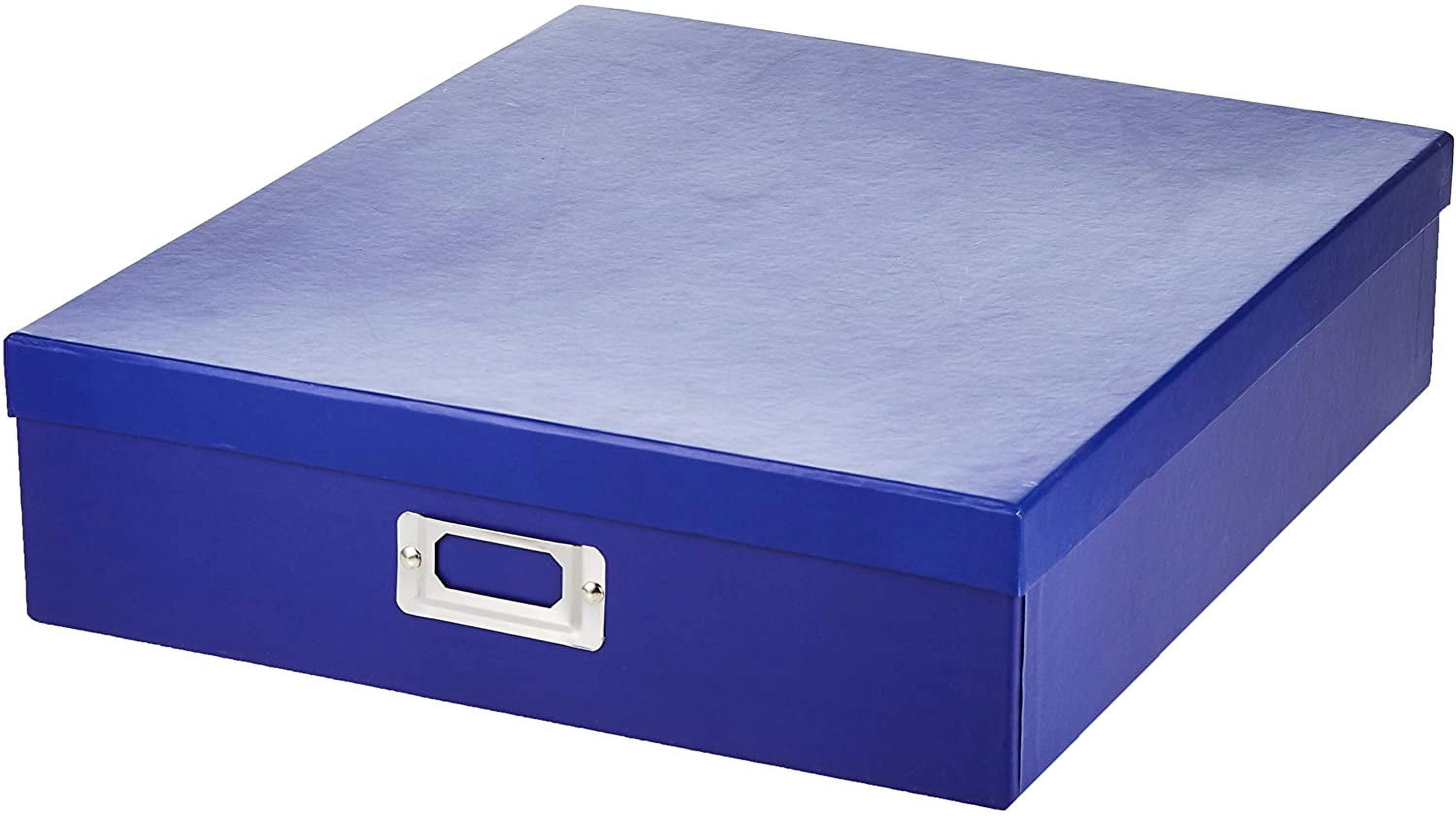 Jumbo Scrapbook Storage Box, Blue - Walmart.com