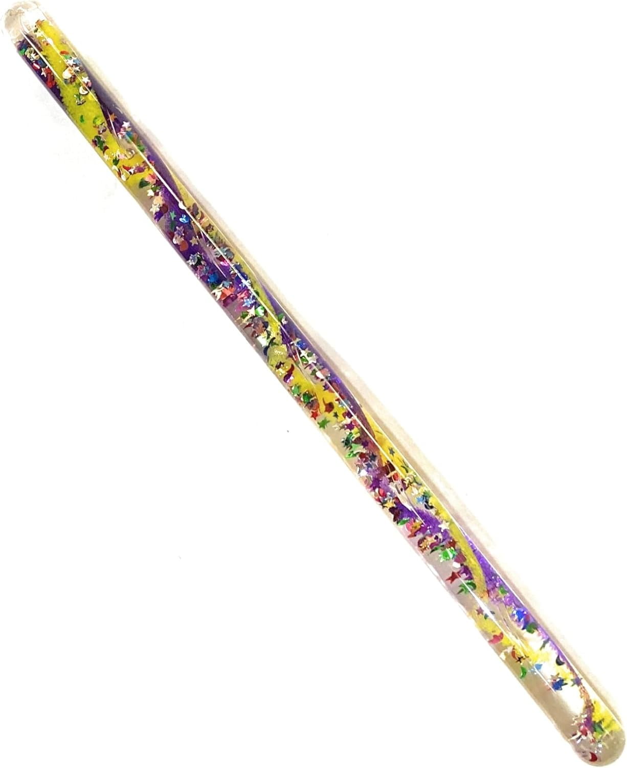 Jumbo Spiral Glitter Wand a 12" Wonder Glitter Tubes for Kids (Purple ...