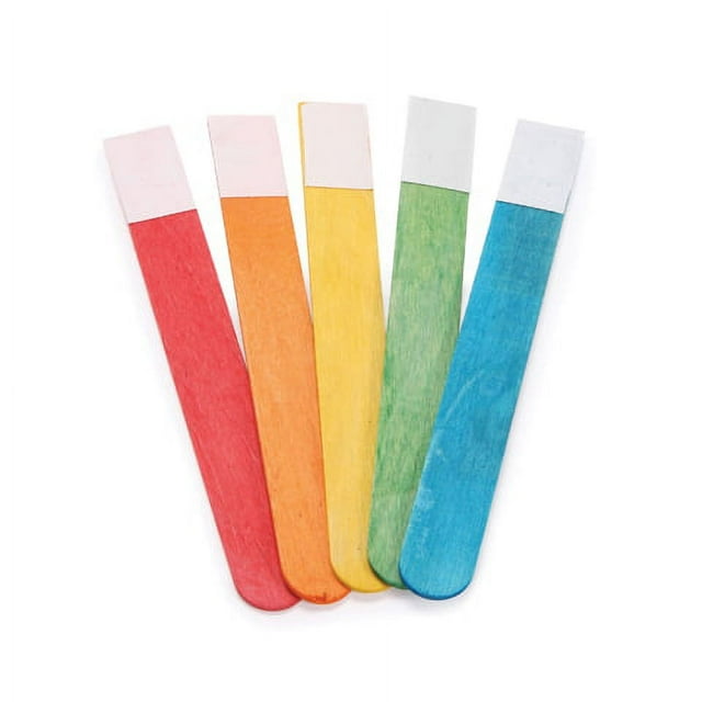 Jumbo Sticky Sticks - Assorted Rainbow - 5.875 inches - 500 pieces ...