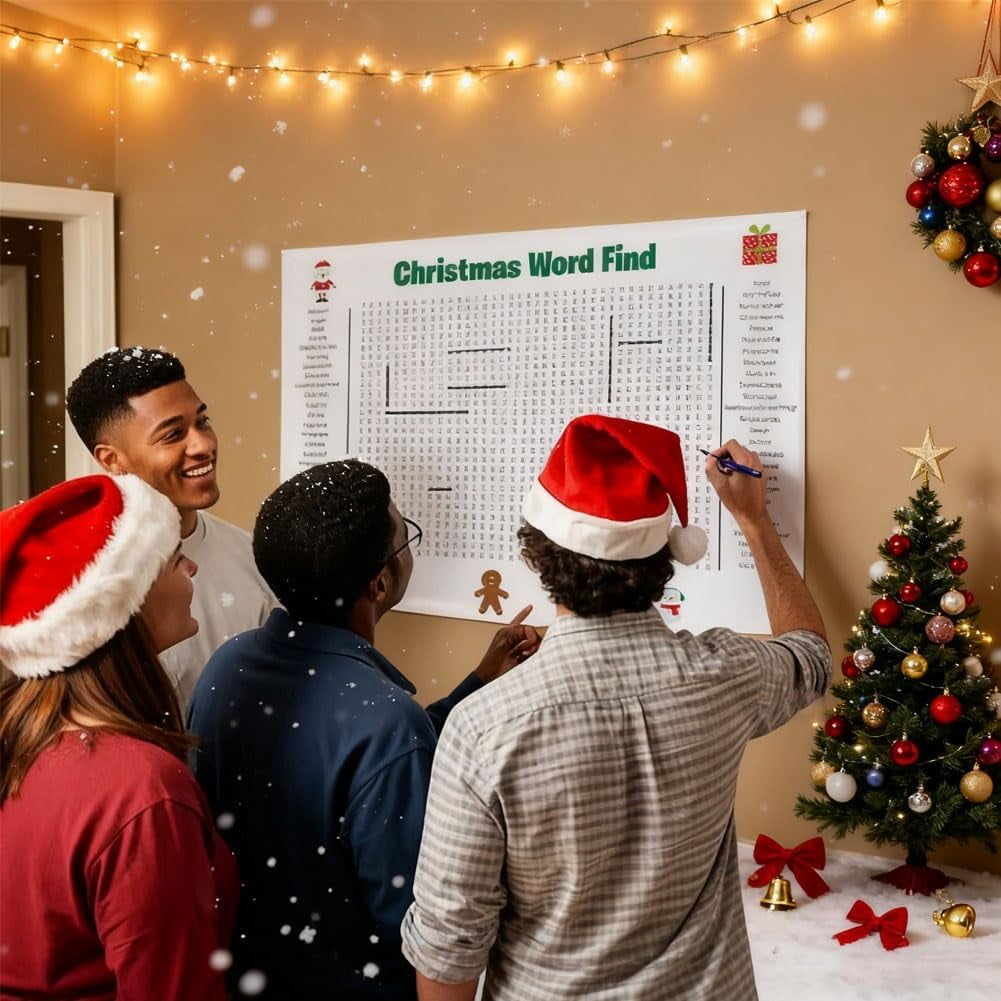 Jumbo Thanksgiving Word Search Poster – Giant 36"X24" Wall Game!Larger ...