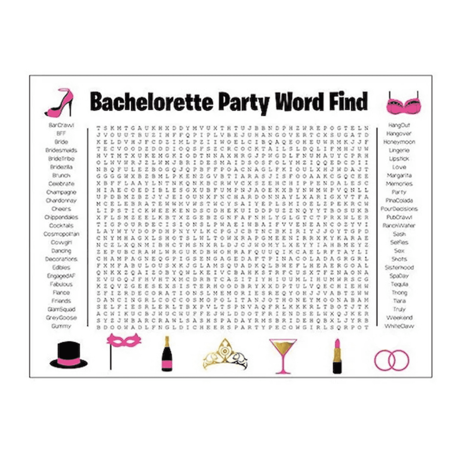 Jumbo Thanksgiving Word Search Poster, Giant Wall Game for Adults Kids ...