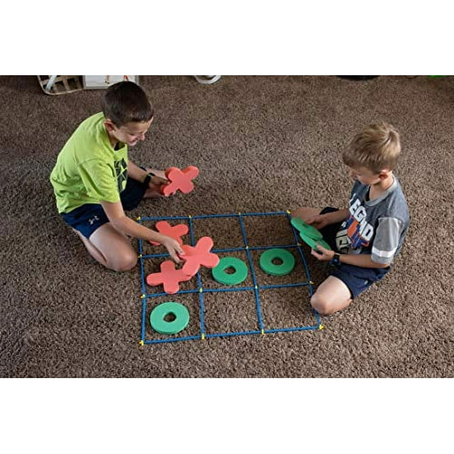 Rainbow Toyfrog Jumbo Tic Tac Toe Game Set - Walmart.com