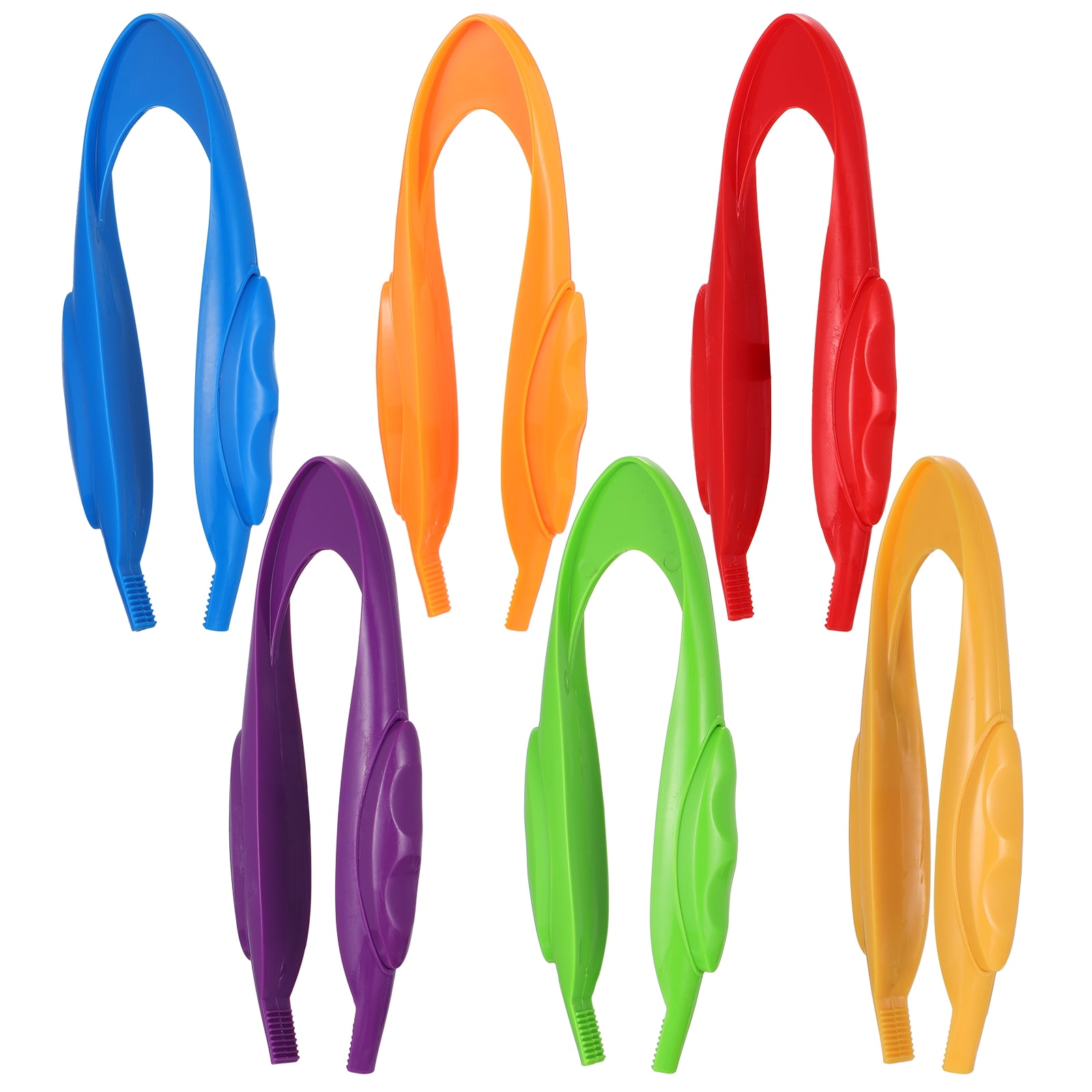 Jumbo Tweezers Preschool Science Sorting Counting Toys 6pcs Fine Motor ...