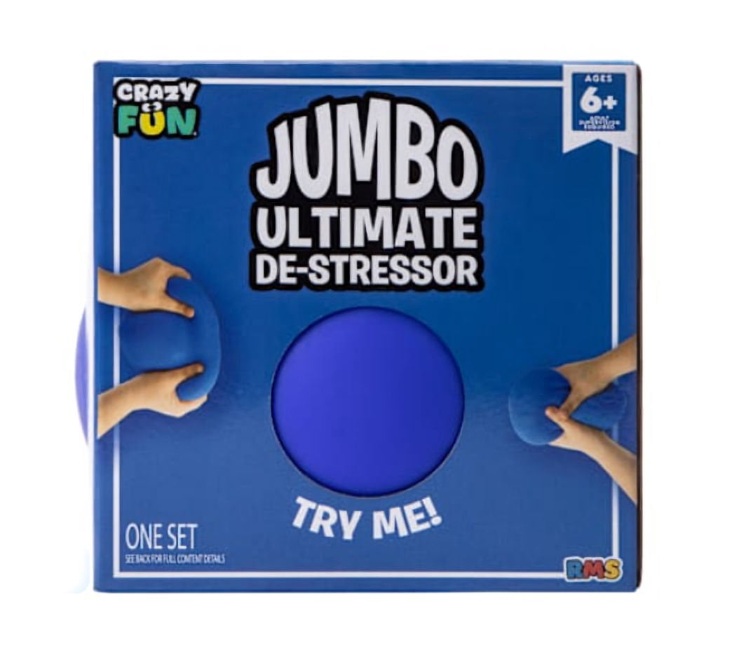 Jumbo Ultimate De-Stressor Squishy Ball - Walmart.com