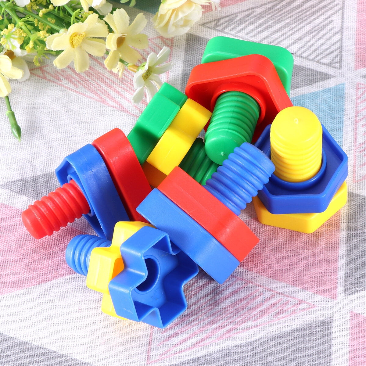Kids Building Set for Preschool Fine Motor Activities - Walmart ...